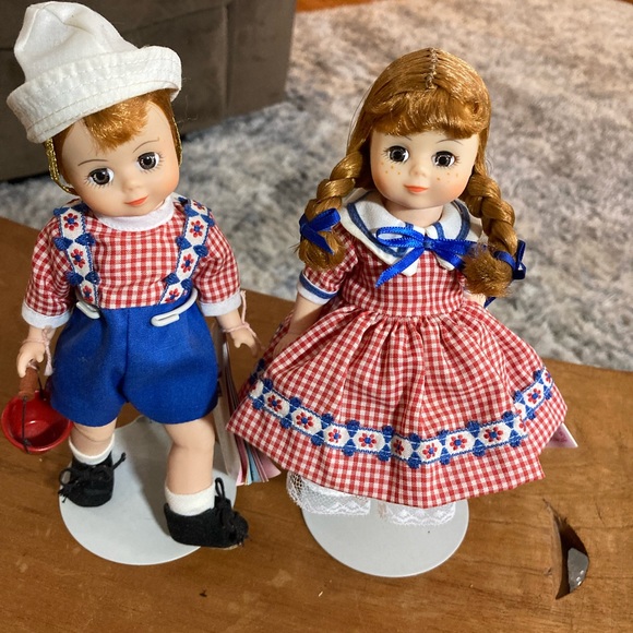 Madame Alexander | Other | Madame Alexander 8 Inch Jack And Jill Dolls ...